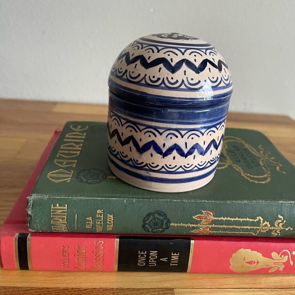 Accents | Vintage Moroccan Ginger Jar Signed | Poshmark